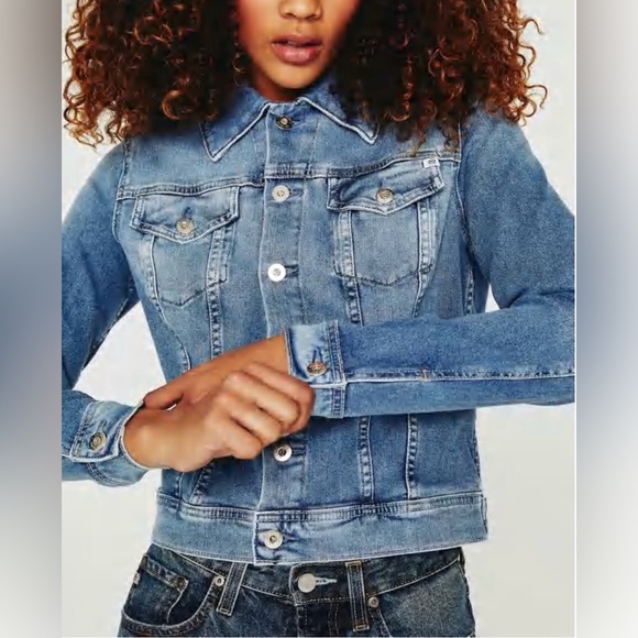 Ag Adriano Goldschmied | Jackets & Coats | Ag The Robyn Stretch Denim ...
